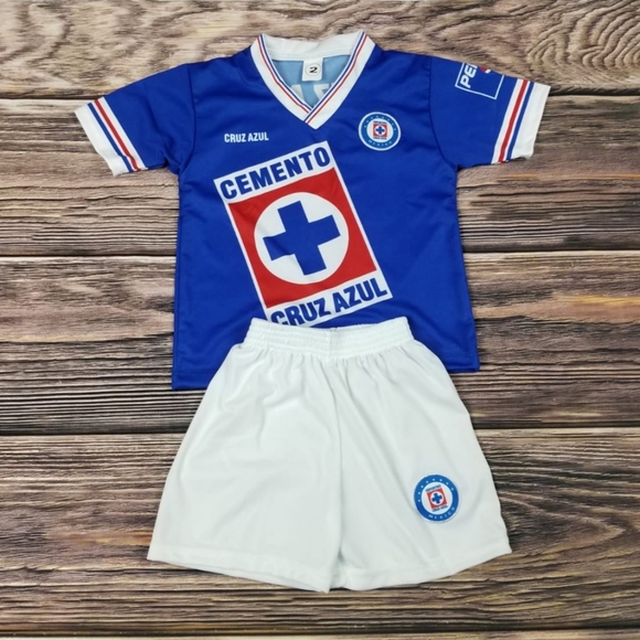 sports | Shirts & Tops | Cruz Azul Kids Uniform La Maquina Cementera ...